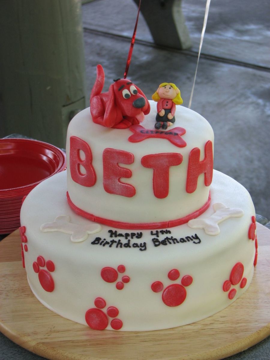 Clifford The Big Red Dog - CakeCentral.com