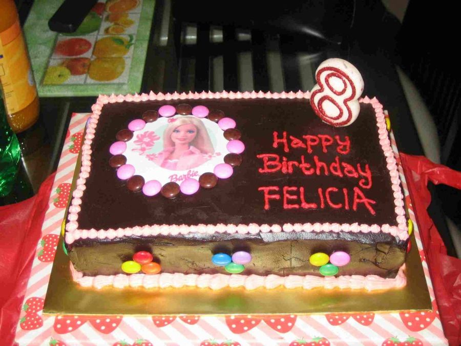 1St Cake For My Cousin's Daughter, Felicia - CakeCentral.com