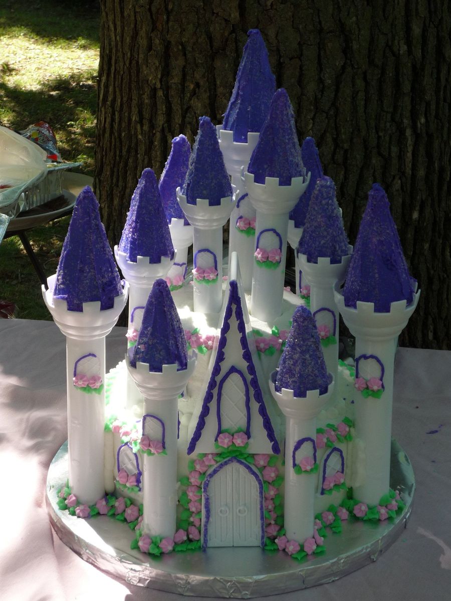Purple Castle - CakeCentral.com
