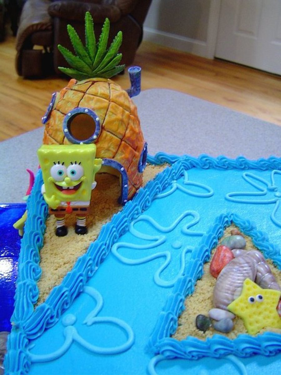 Spongebob 4 Cake - CakeCentral.com