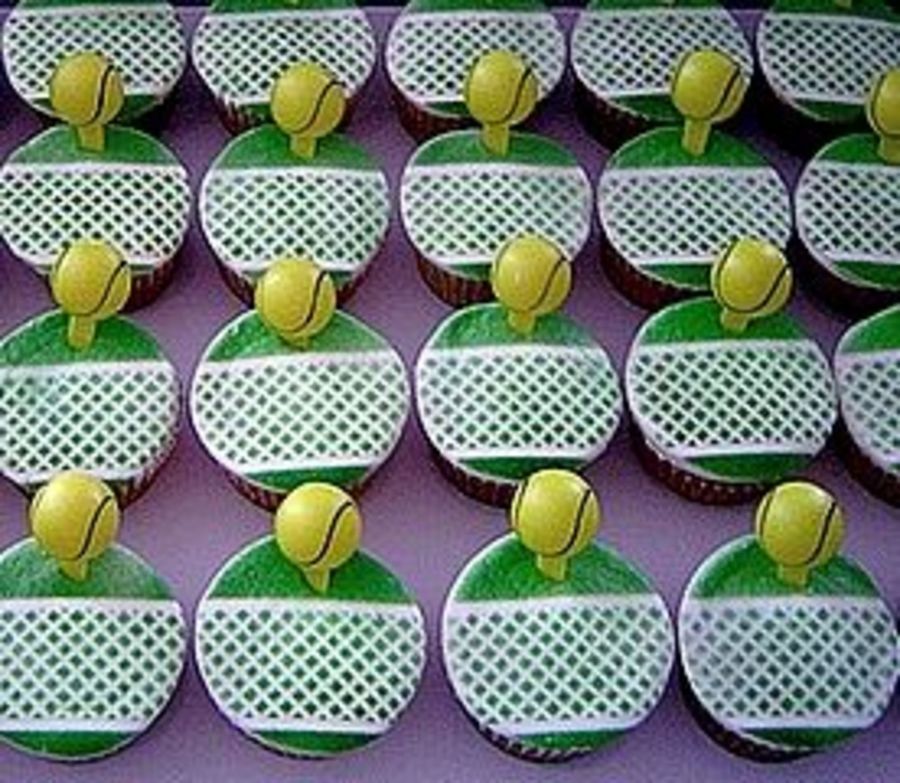 Tennis Cupcakes - CakeCentral.com