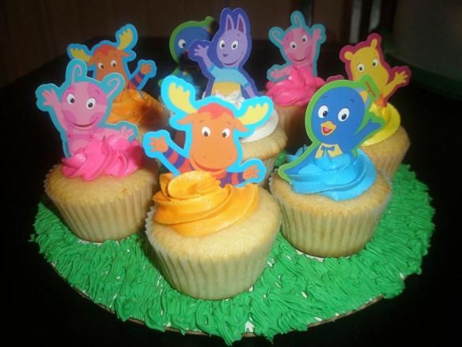 Backyardigans Cupcakes - CakeCentral.com