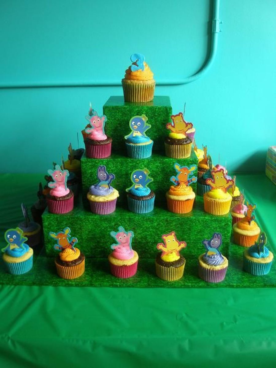 Backyardigans Cupcakes - CakeCentral.com