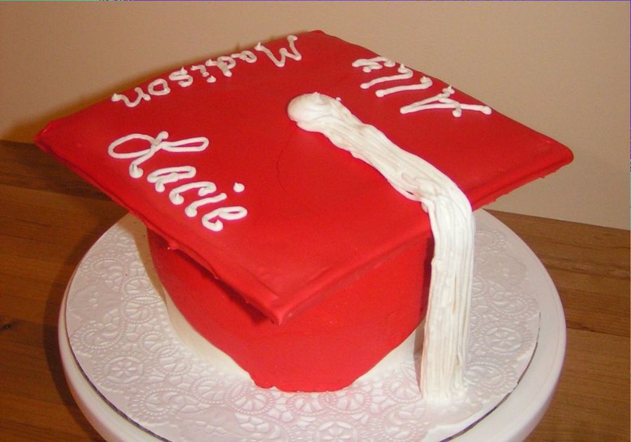 Graduation Cap Cake - CakeCentral.com