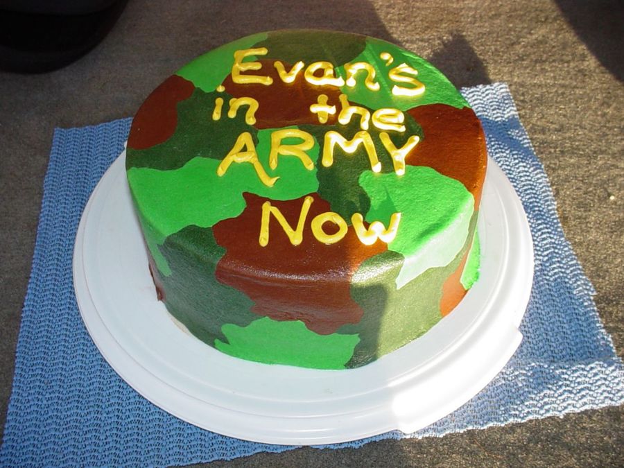 Joining The Military - CakeCentral.com