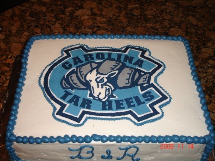Unc Tarheels Grooms Cake - CakeCentral.com