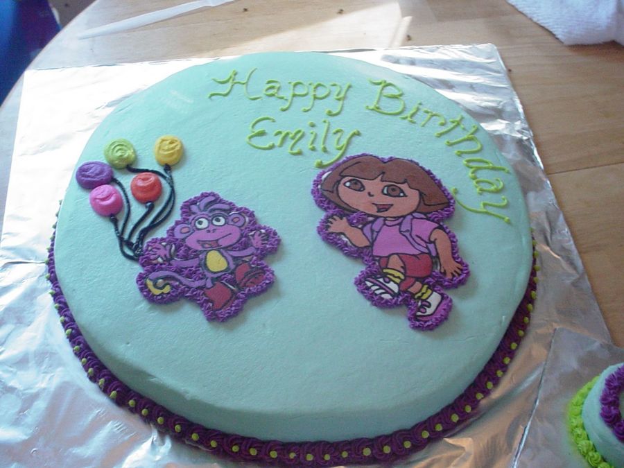 Dora The Explorer Cake - CakeCentral.com