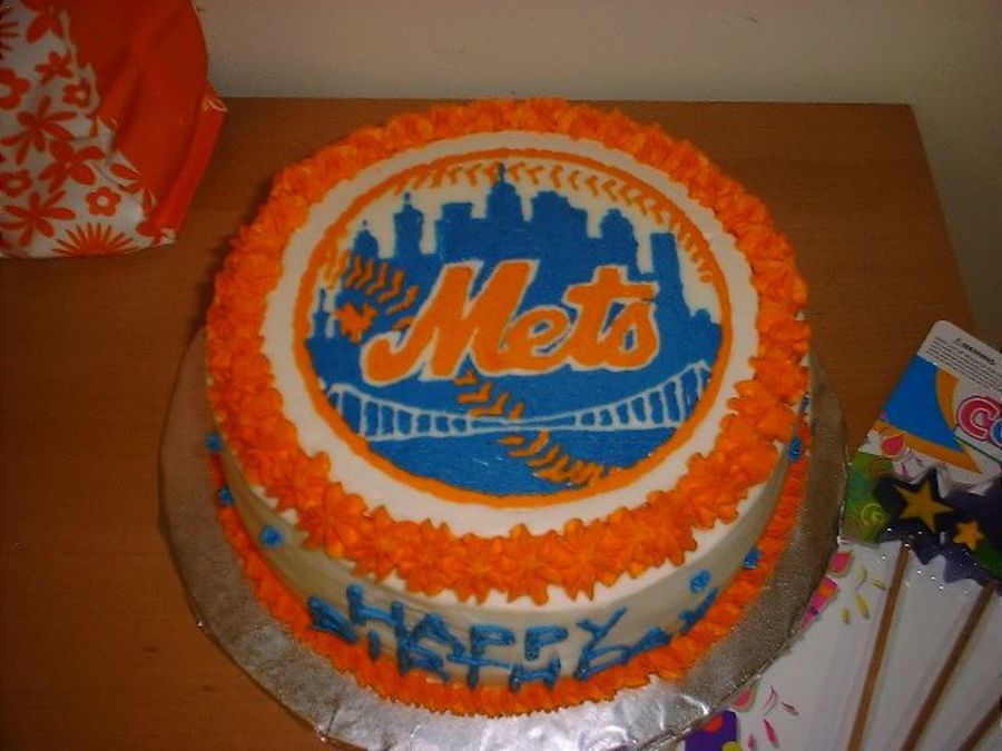 Mets Birthday Cake - CakeCentral.com