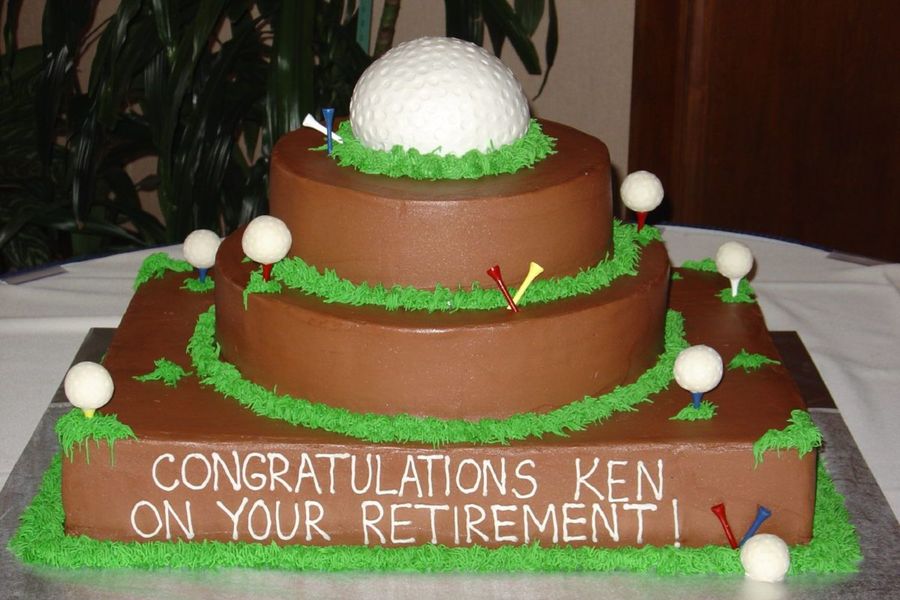 Golf Retirement Cakes - CakeCentral.com