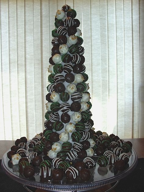 Cake Ball Tower - CakeCentral.com