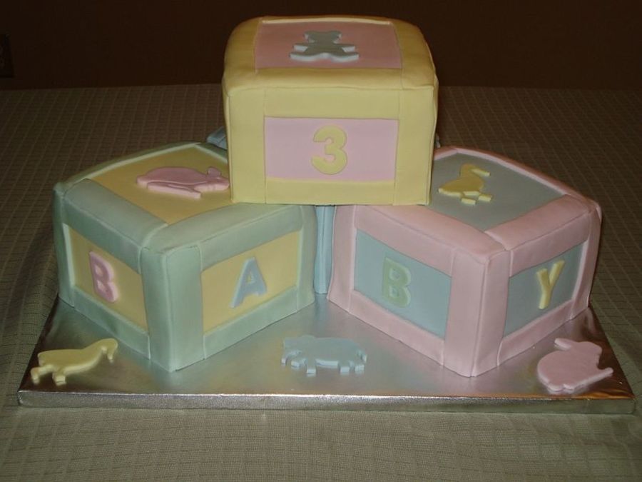 Baby Blocks - CakeCentral.com