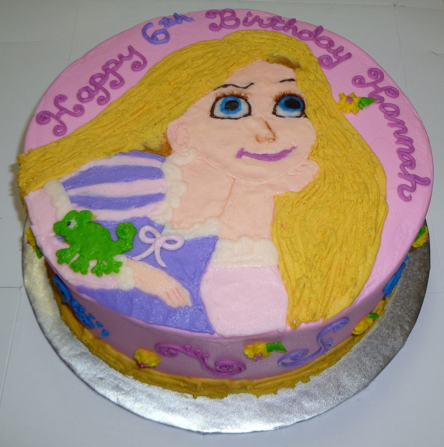 Rapunzel From Tangled - CakeCentral.com