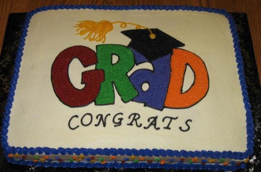 Grad Cake - CakeCentral.com