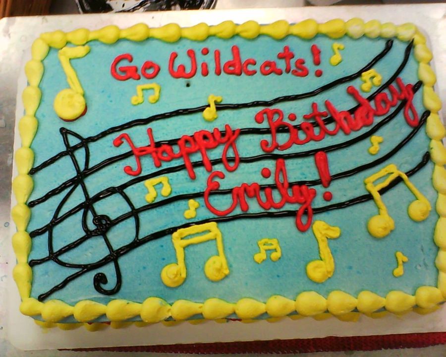 Hsm Cake - CakeCentral.com