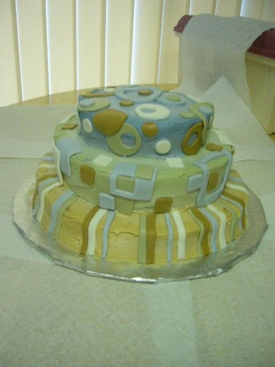 My 2Nd Cake (Different View) - CakeCentral.com
