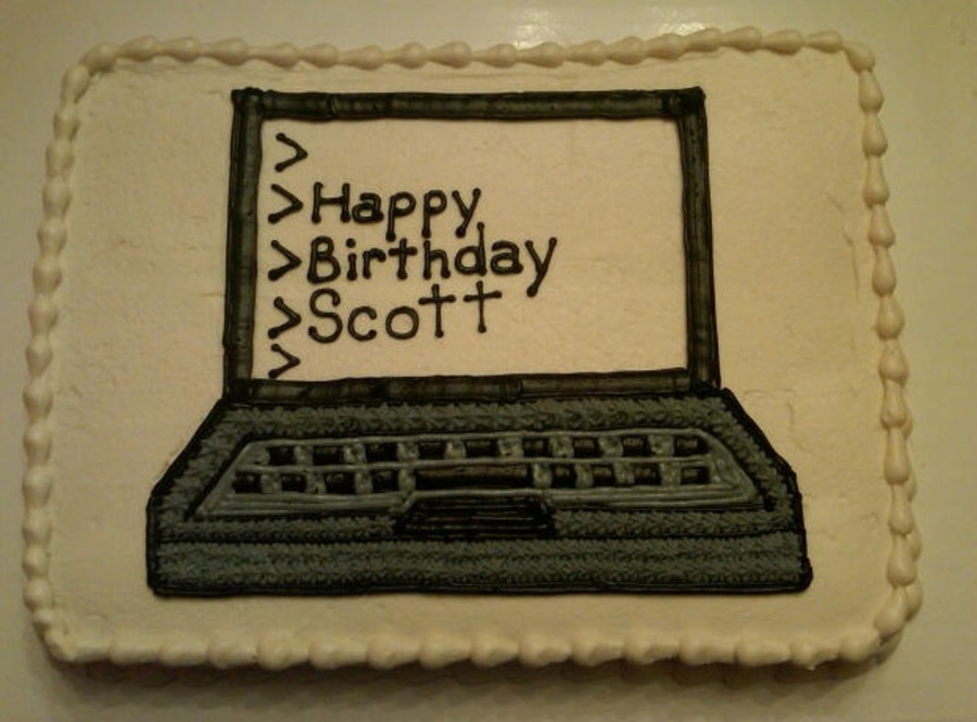 Computer Cake - CakeCentral.com