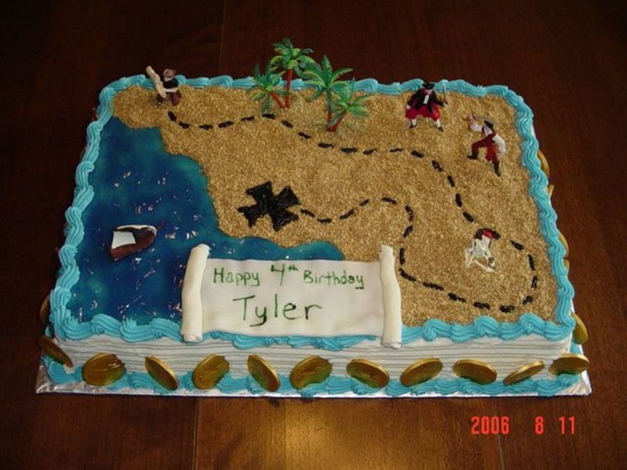 Pirate Cake - CakeCentral.com