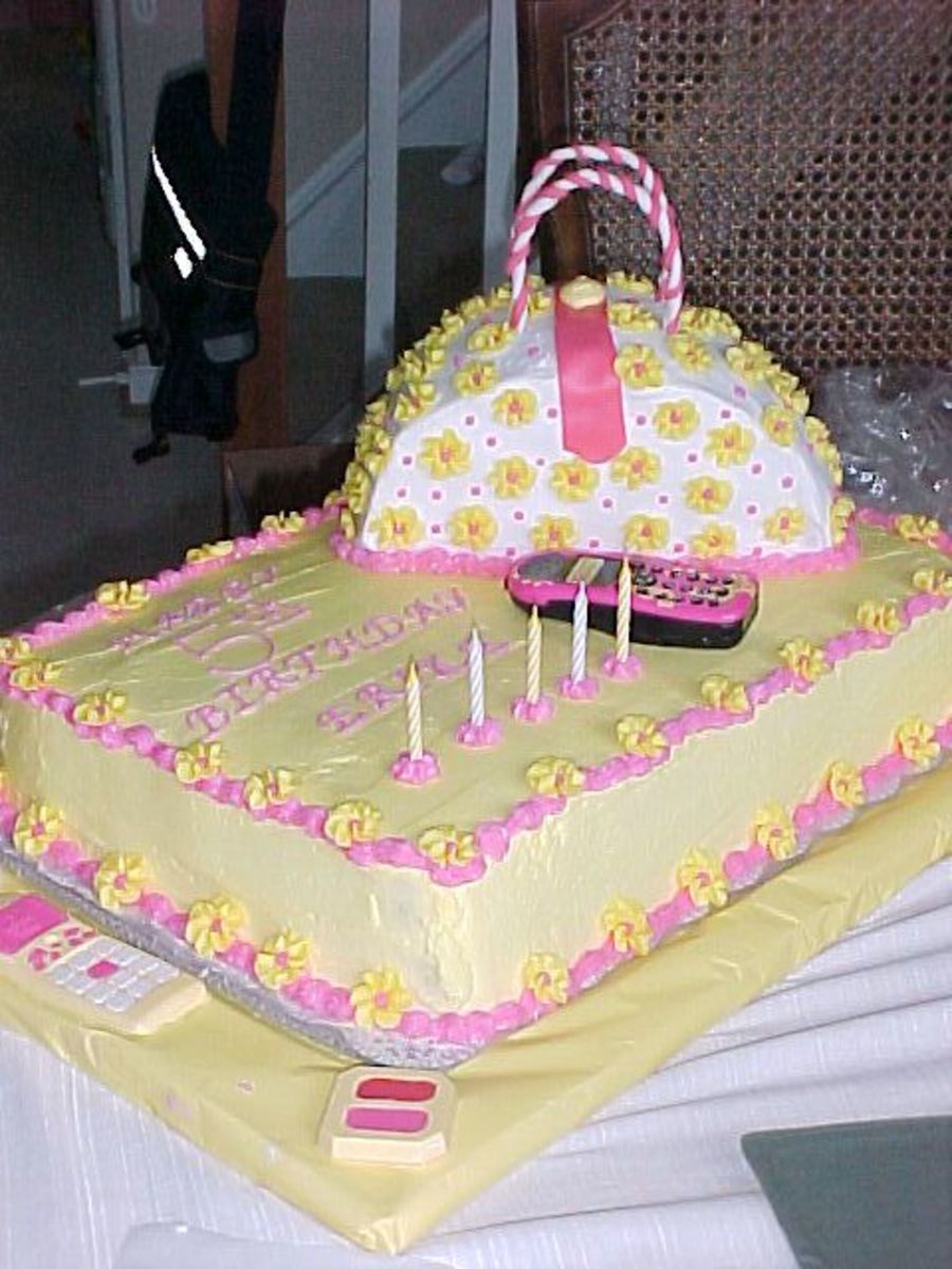 Purse Birthday Cake - CakeCentral.com