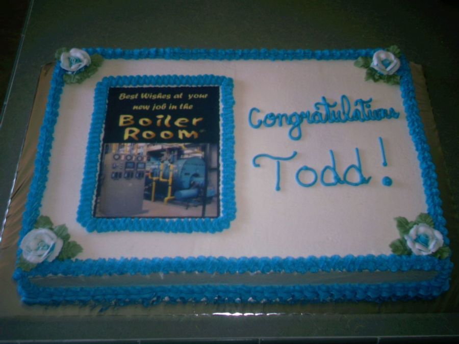 New Job Cake - CakeCentral.com