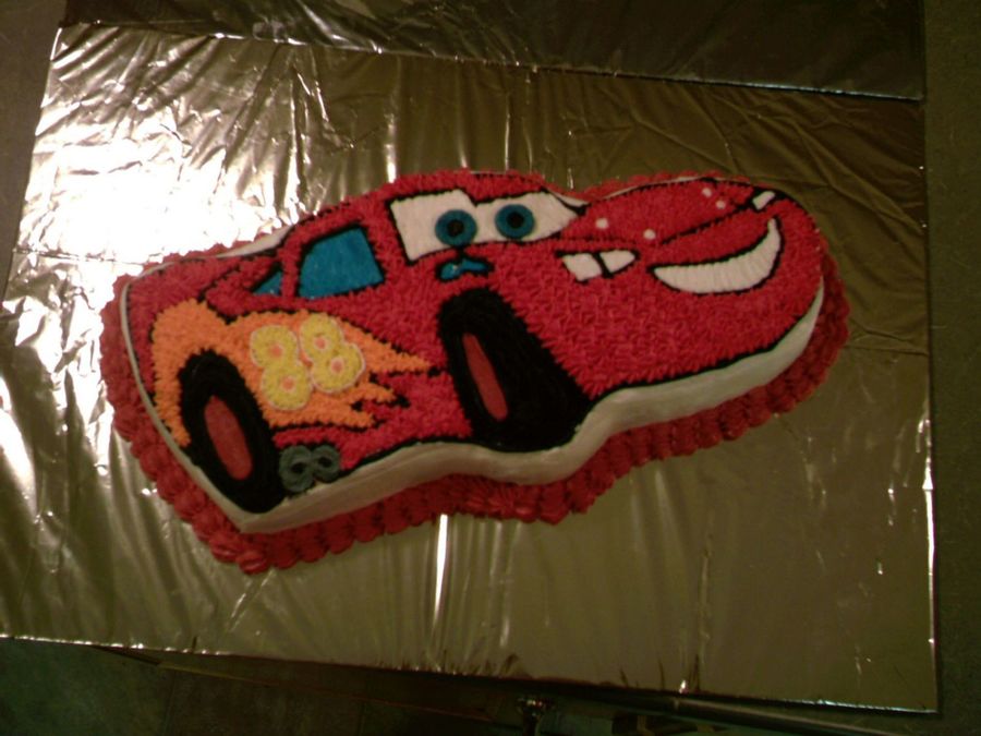 Cars -Red - CakeCentral.com