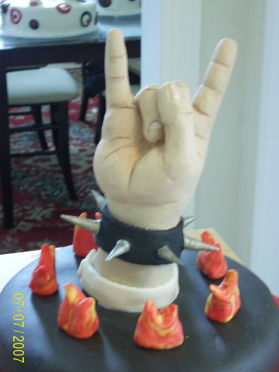 Fist Of Rock - CakeCentral.com