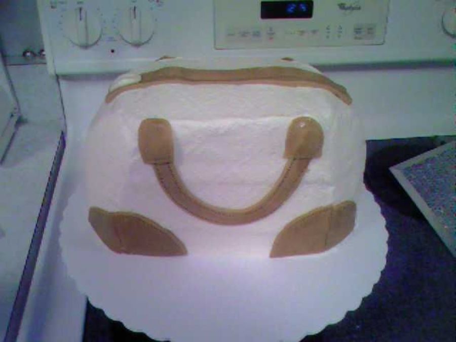 Purse Cake - CakeCentral.com