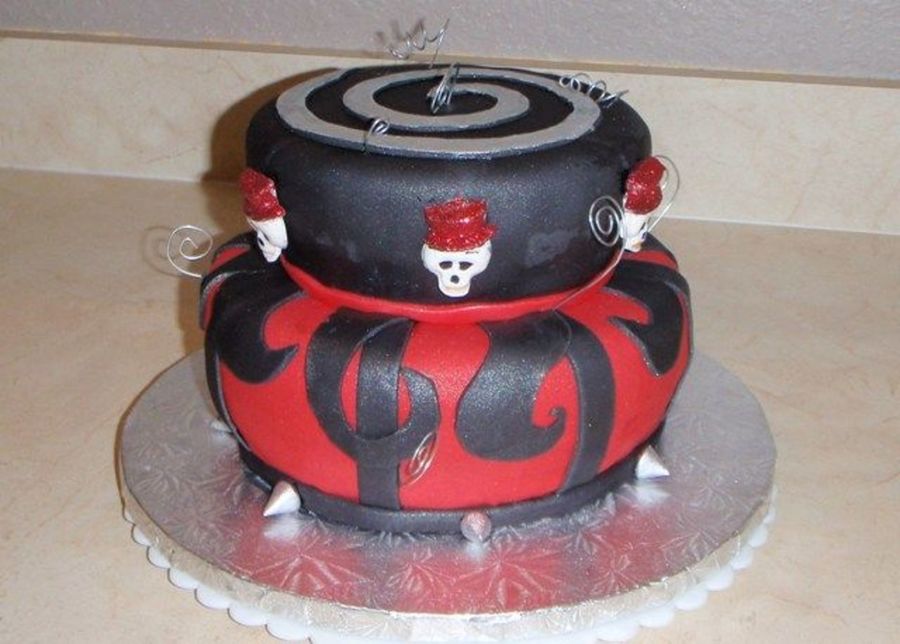 Goth Birthday - CakeCentral.com