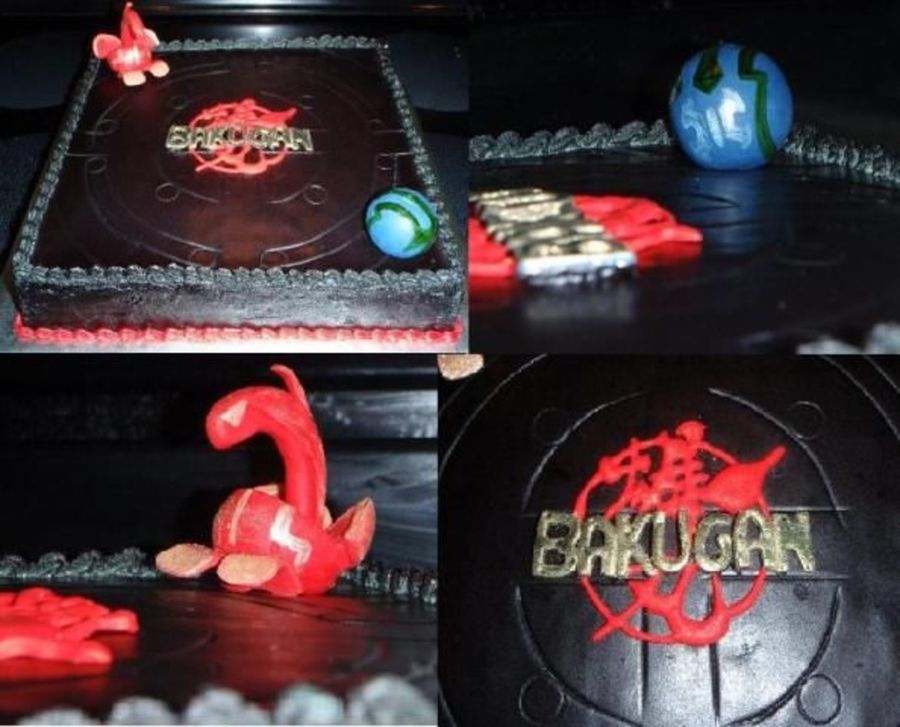 Bakugan Birthday Cake - CakeCentral.com