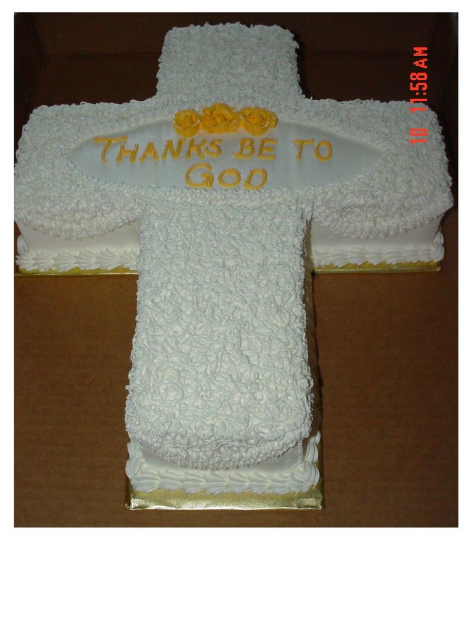 Cross Cake - CakeCentral.com