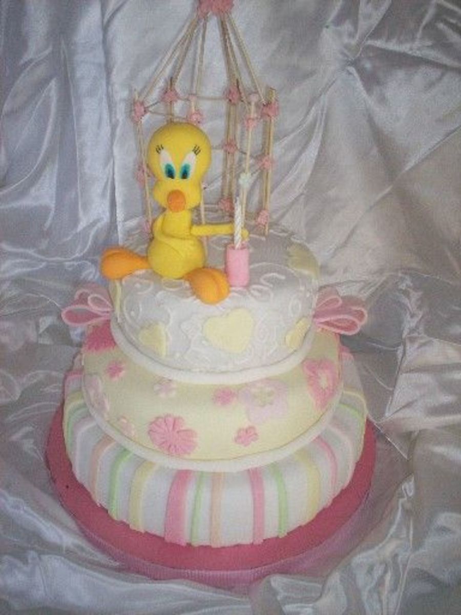 Tweety Cake - CakeCentral.com