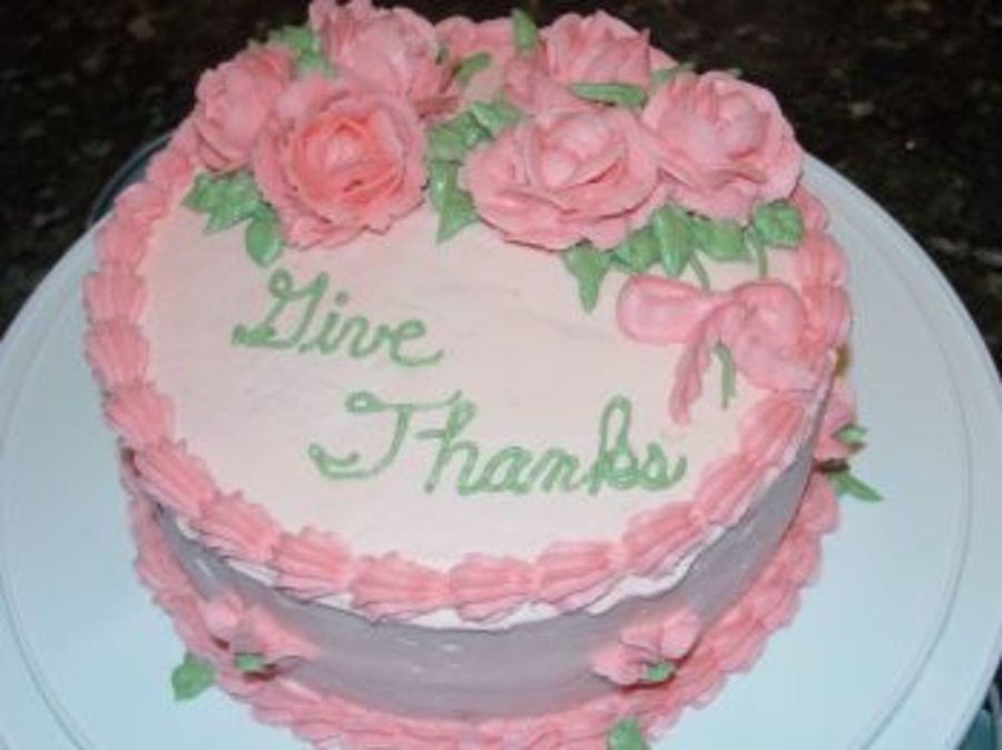 First Wilton Class Cake - CakeCentral.com