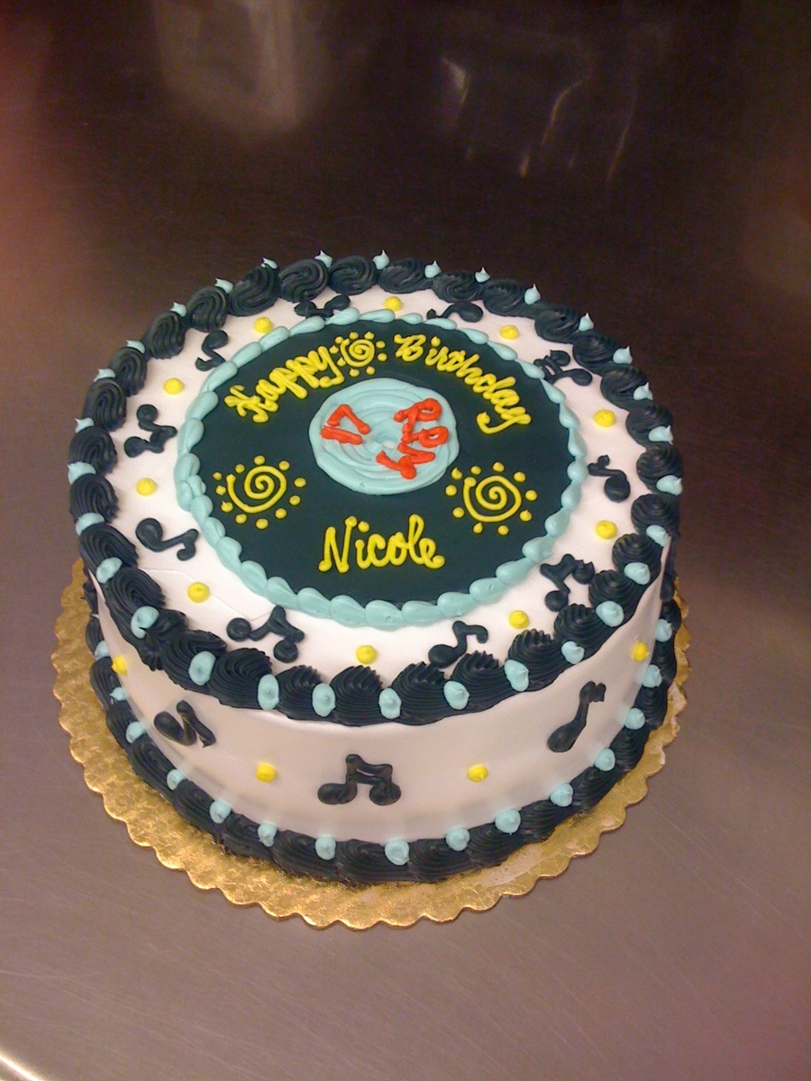 Rock'n'roll Cake - CakeCentral.com