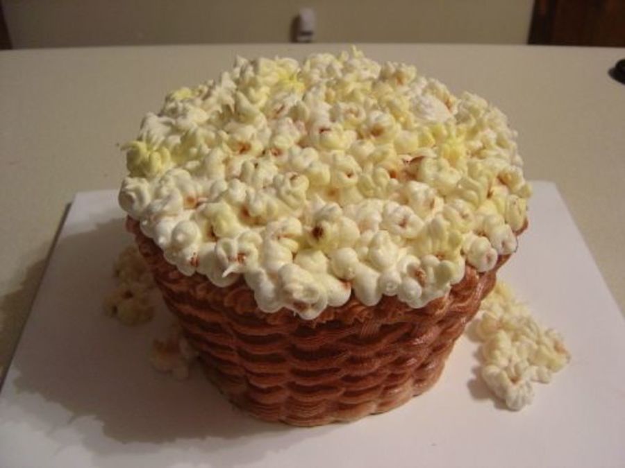 Popcorn Cake - CakeCentral.com