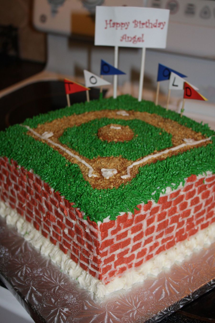 Baseball Birthday Cake - CakeCentral.com