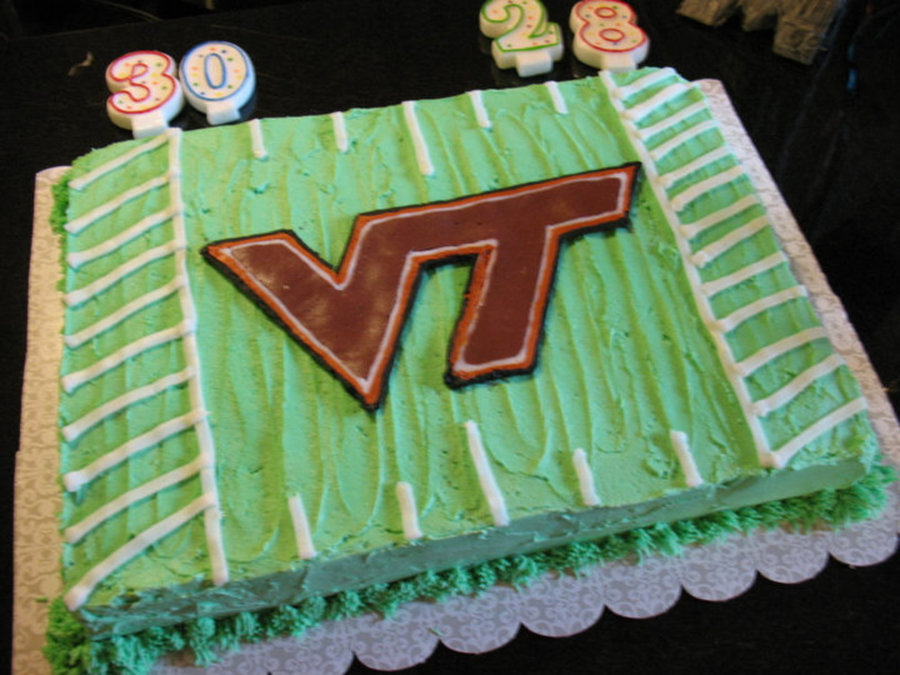 Virginia Tech Birthday Cake - CakeCentral.com