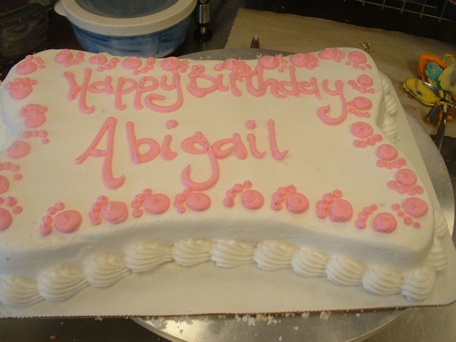 Dog Bone - CakeCentral.com