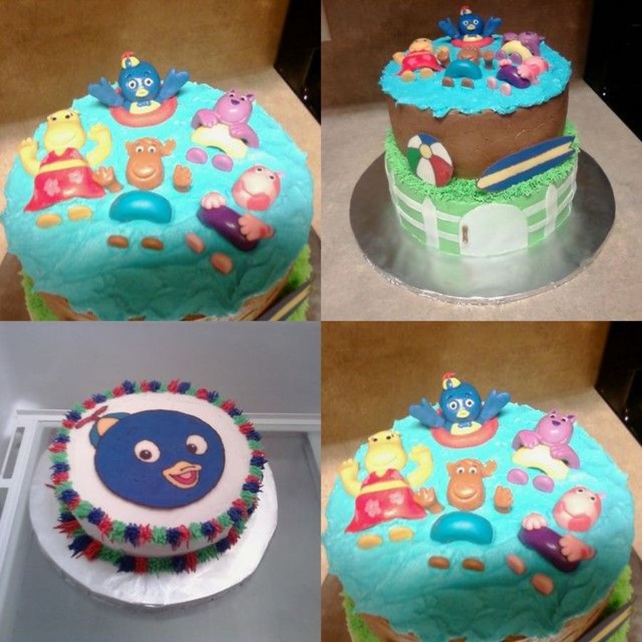 Ryan's Backyardigans Cake - CakeCentral.com