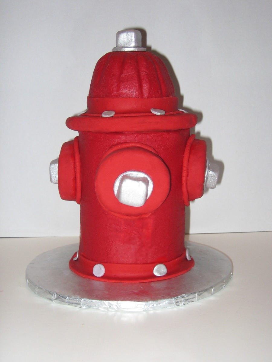 Red Fire Hydrant - CakeCentral.com