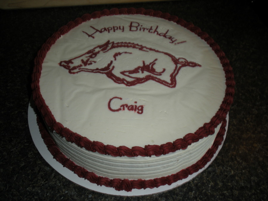 Razorback - CakeCentral.com