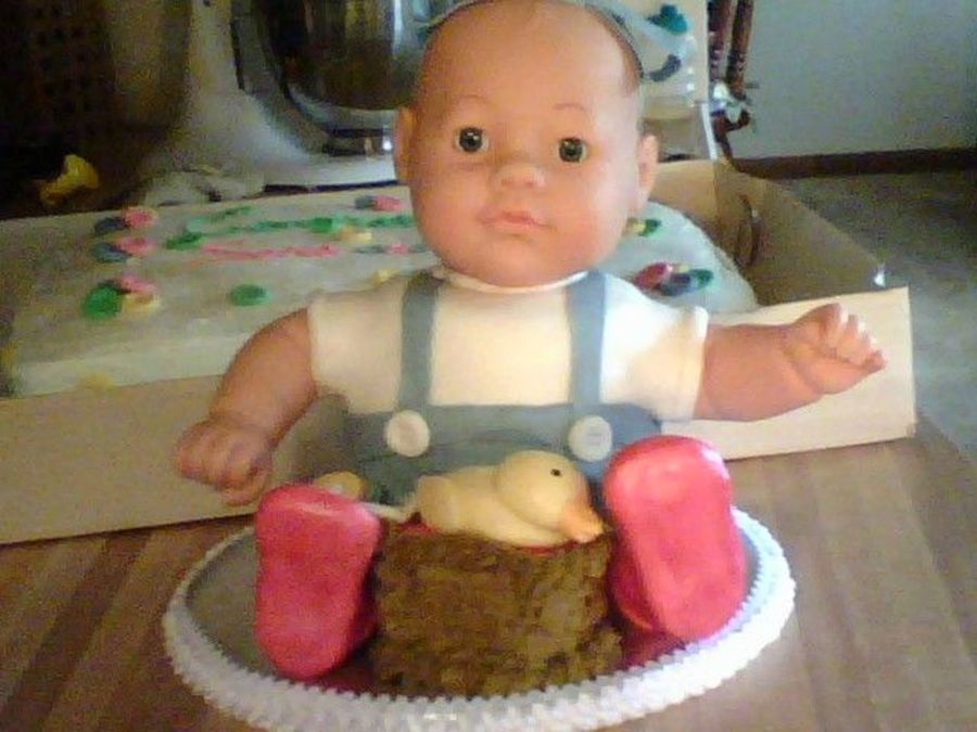Baby Doll Cake - CakeCentral.com