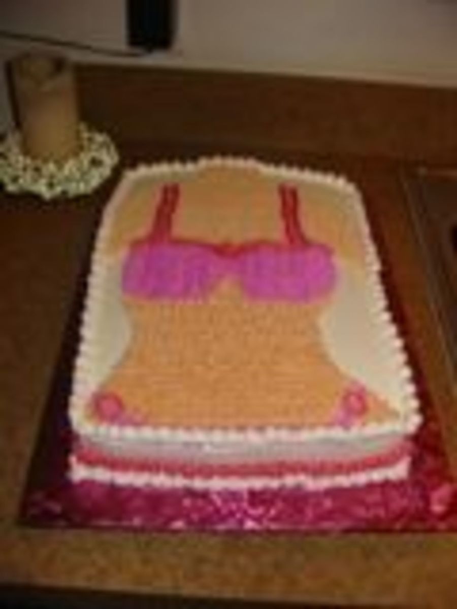 Bra Cake - CakeCentral.com