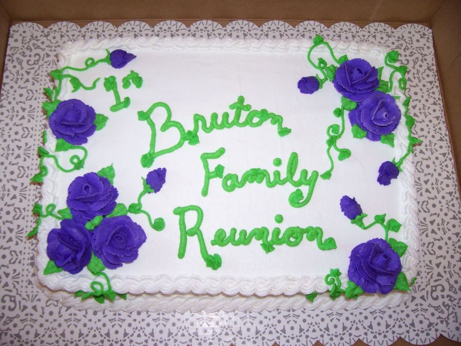 Family Reunion - CakeCentral.com