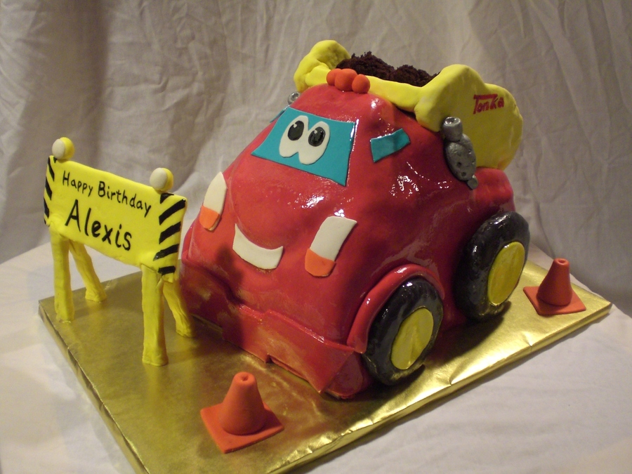 Tonka Truck - CakeCentral.com