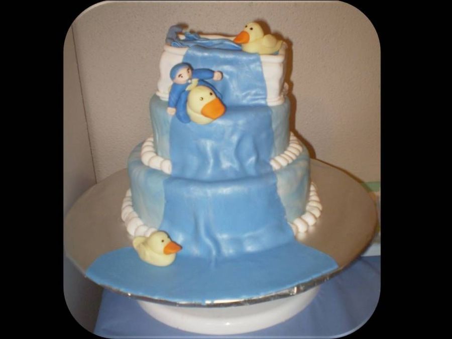 Overflowed Bath Tub - CakeCentral.com