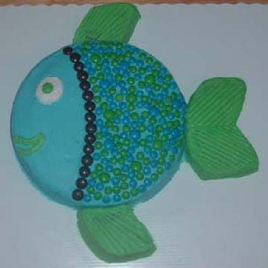 Fish With M&m Scales - CakeCentral.com