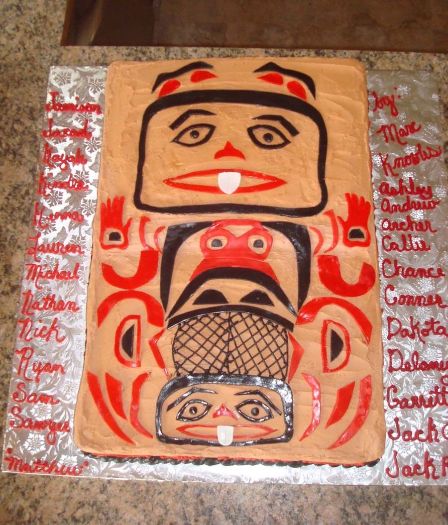 Native American Beaver - CakeCentral.com