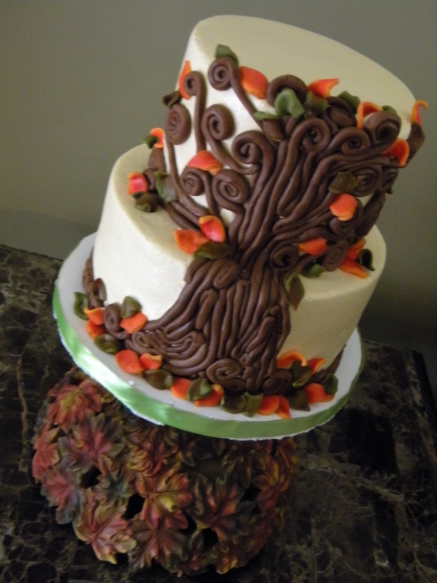 Falling Leaves - CakeCentral.com