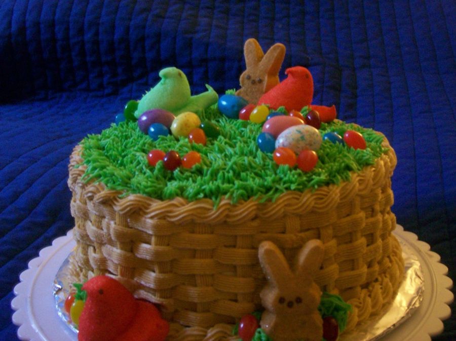 Easter Basket Cake - CakeCentral.com