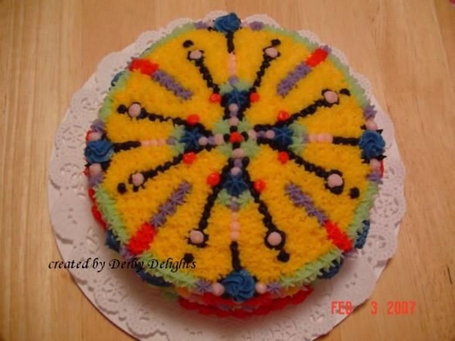 Fiesta Cake - CakeCentral.com