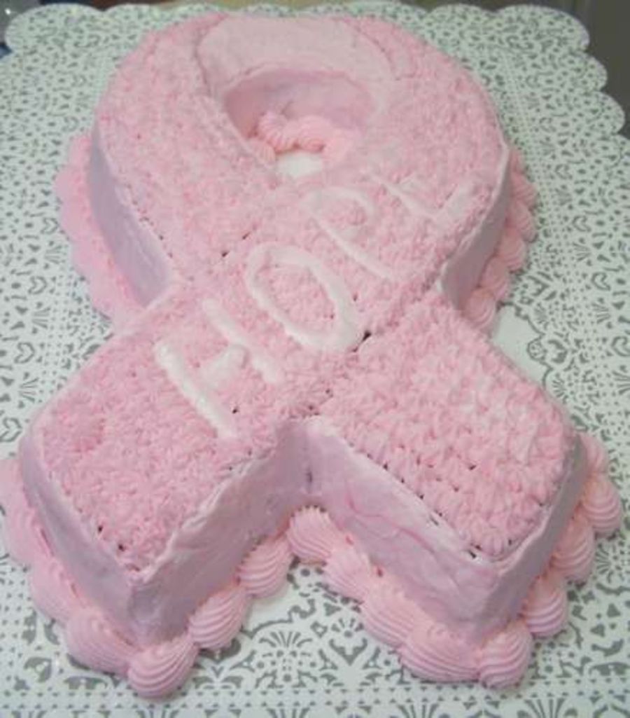 Breast Cancer Ribbon - CakeCentral.com